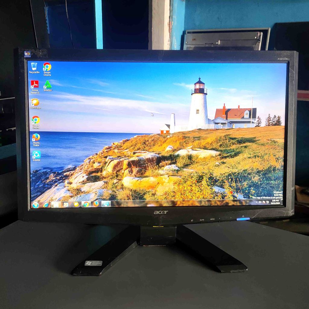 Jual Monitor Lcd Merk Acer Ukuran Layar 20 Inch Kondisi Normal | Shopee ...