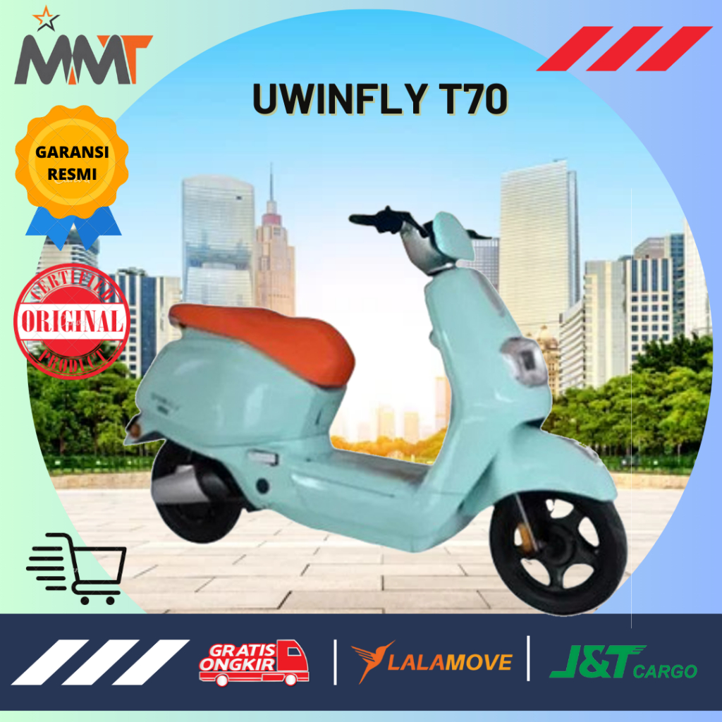 Jual MMT AKSESORIS SEPEDA LISTRIK TYPE UWINFLY T70 GARANSI RESMI ...