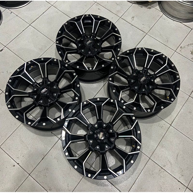 Jual Velg Off-road Bekas Goku HSR Ring 18 Lebar 9 Inch Lubang Baut 6 x ...