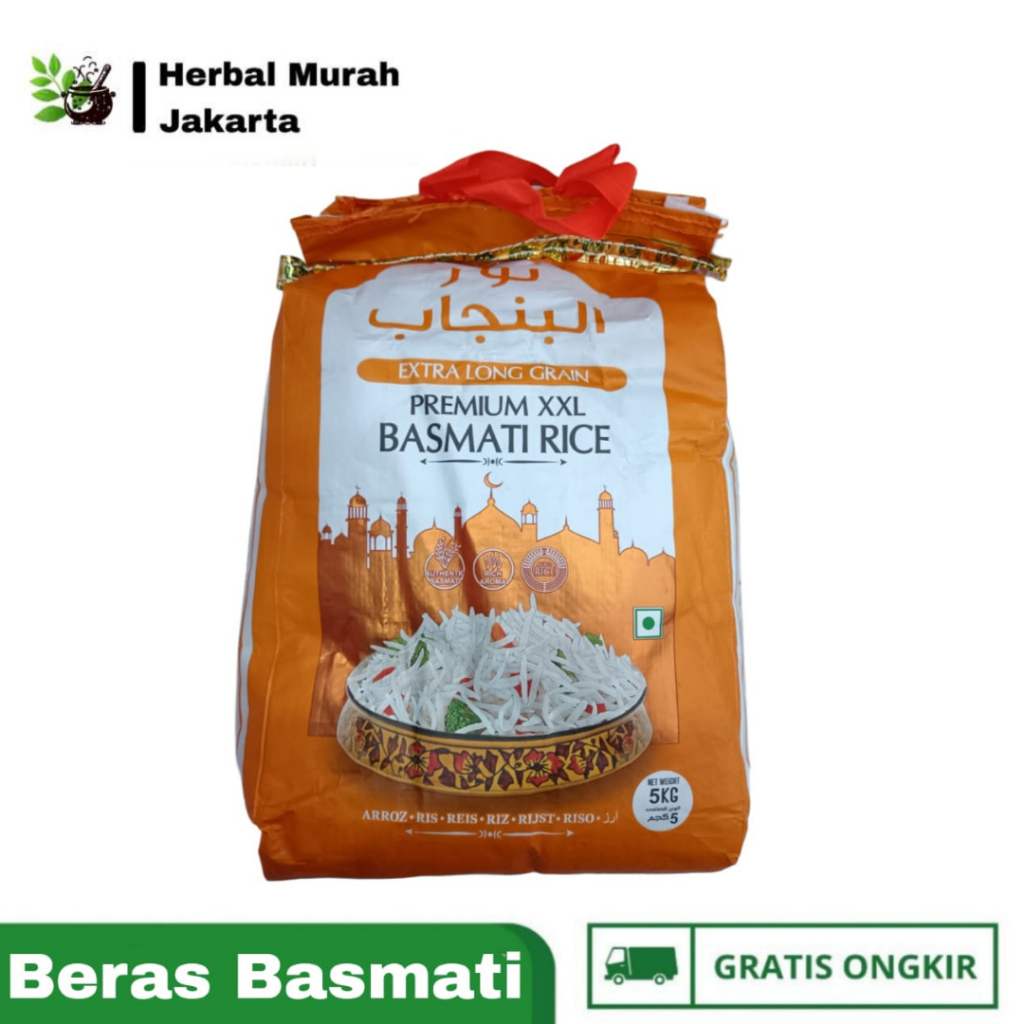 Jual Noor E Punjab Beras Basmati Extra Long Nasi Kebuli Asli Murah ...