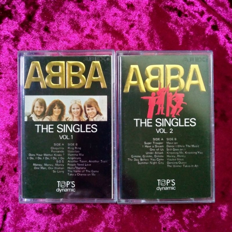 Jual Kaset ABBA - The Singles Vol. 1 & Vol. 2 (Double Cassette) | Shopee Indonesia