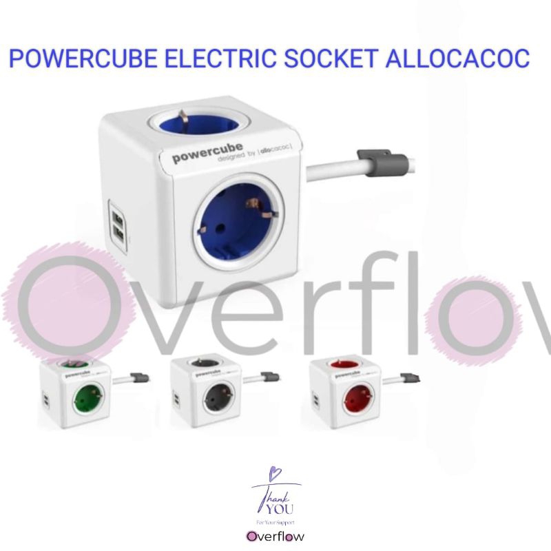 Jual POWERCUBE ELECTRIC SOCKET ALLOCACOC | Shopee Indonesia