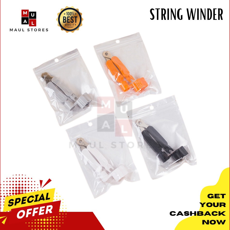Jual Banyak Stock String Winder String Cutter and Pin Puller Gitar 3 In ...