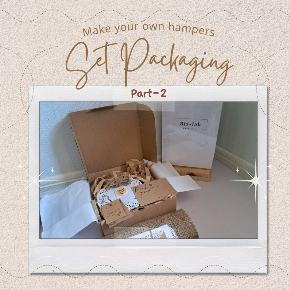 Jual Set Packaging | GiftBox with tali #RAMI with CARD | SMALL Size ...