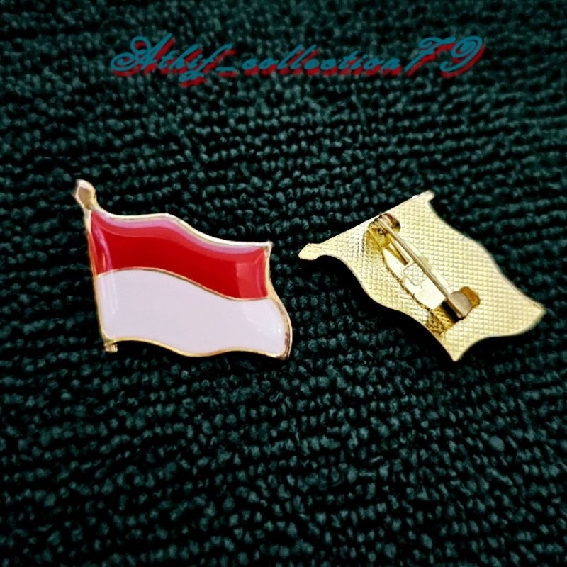 Jual Pin Bendera Merah Putih Berkibar Ukuran 2cm | Shopee Indonesia