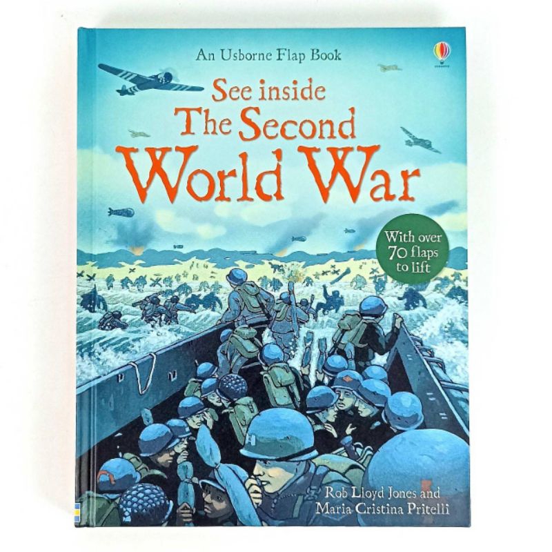 Jual An Usborne Flap Book See Inside The Second World War | Shopee ...