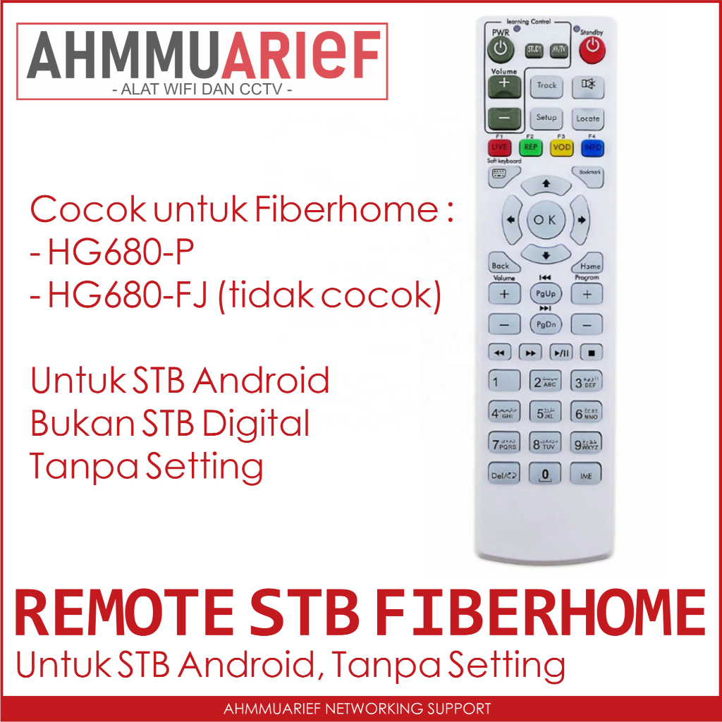 Jual REMOTE REMOT STB ANDROID SMART BOX TV SET TOP BOX BUKAN UNTUK STB ...