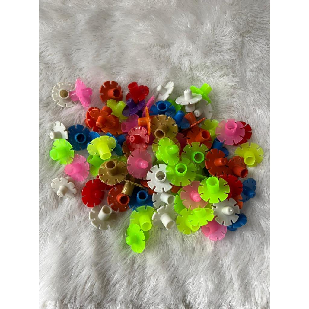Jual Mainan Edukasi Meronce Bombik Jamur/Bunga | Shopee Indonesia
