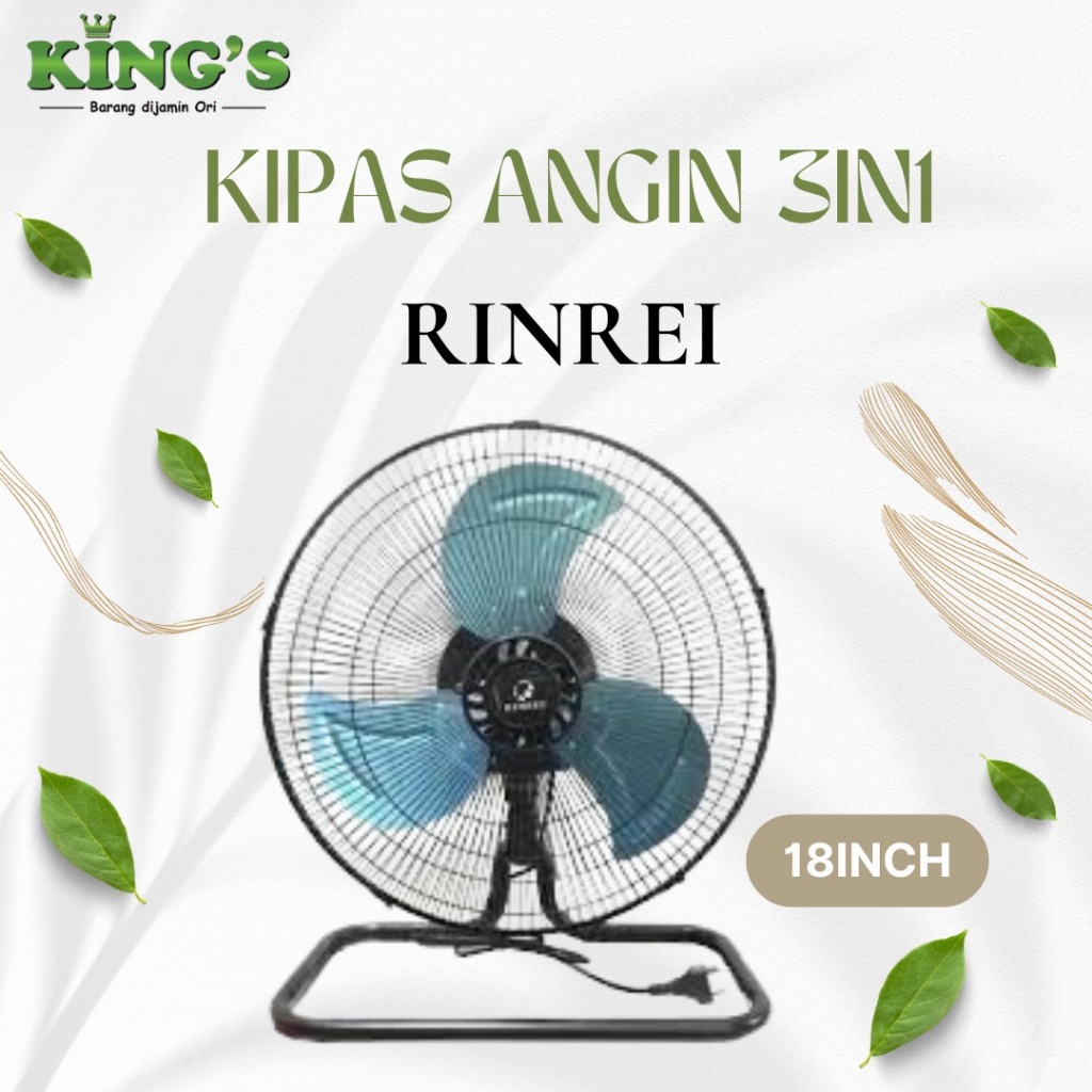 Jual KIPAS STANDING 3in1 TORNADO RINREI 18 INCH- MODEL STANDING FAN ...