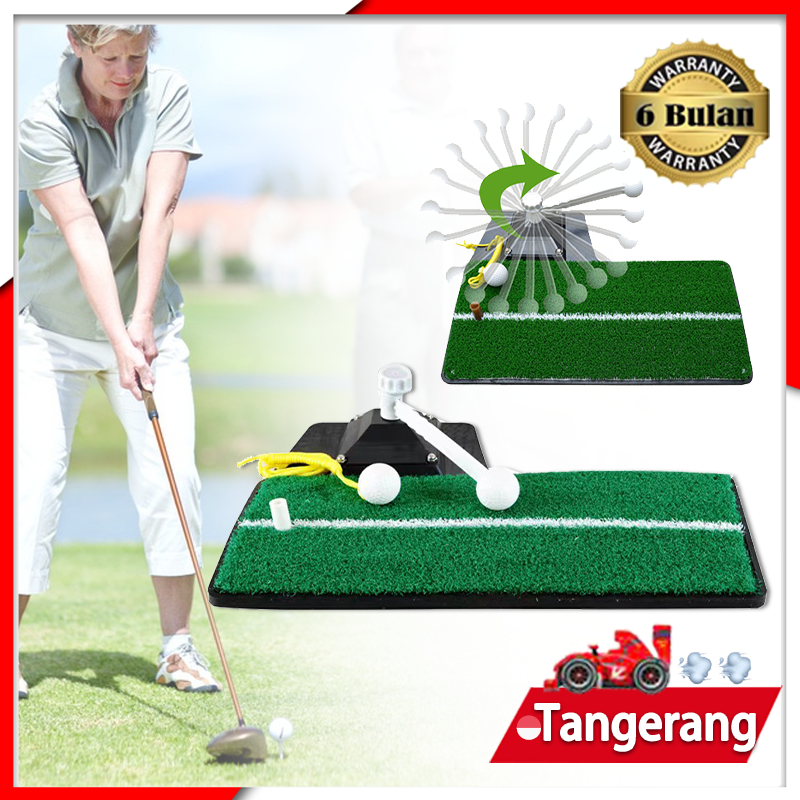 Jual Golf Swing Mat Trainer Golf Training Mat Alat Latihan Practice ...