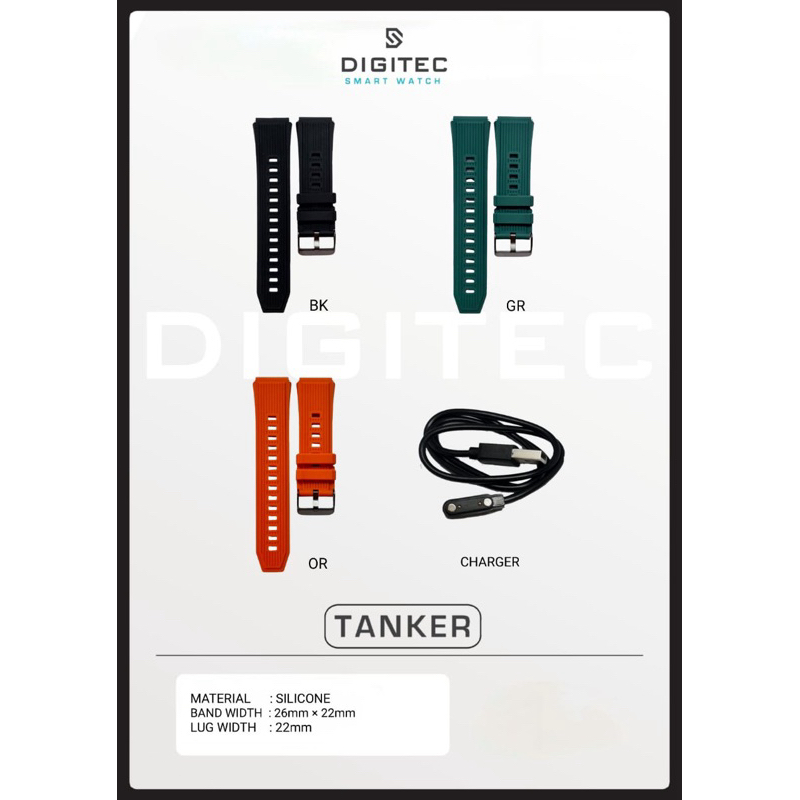 Jual STRAP DIGITEC TANKER ORIGINAL 100% | Shopee Indonesia
