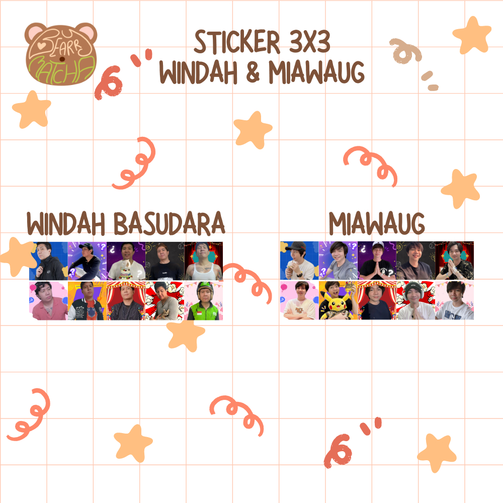 Jual [READY STOCK] isi 50 pcs WINDAH BASUDARA & MIAWAUG | Shopee Indonesia