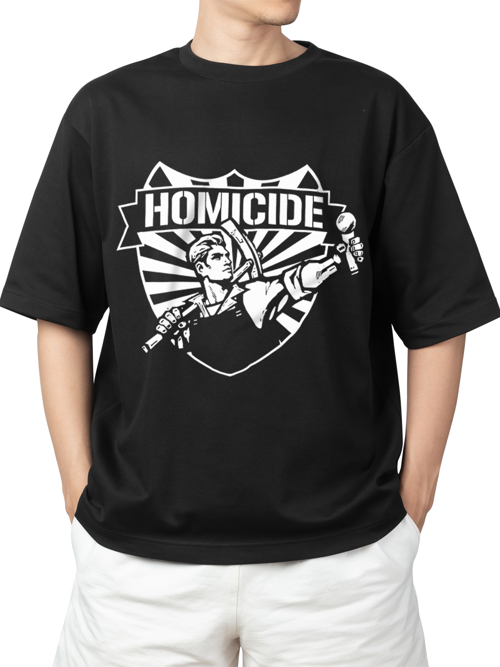 Jual Rockermusic T-shirt Band. Homicide - Ungovernable | Shopee Indonesia