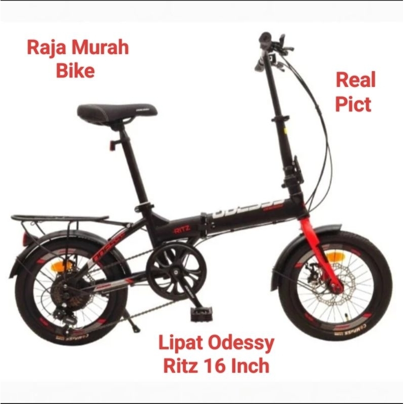 Jual Sepeda Lipat Odessy Ritz 16 Inch Sepeda Lipat Sepeda Lipat 16 Inch ...