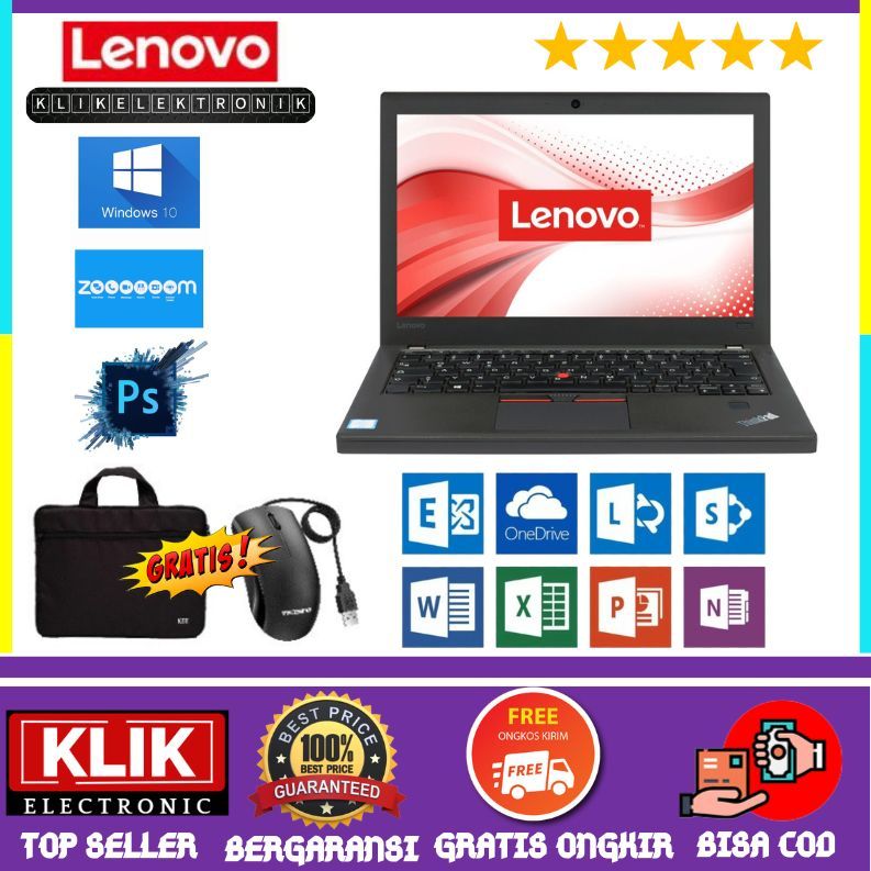 Jual FAST BOOTING Laptop Lenovo Thinkpad X270 i5 Gen7 / RAM 8GB ...