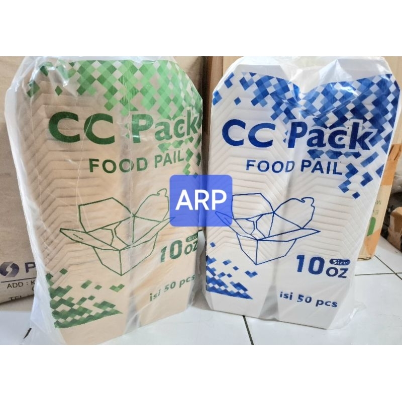 Jual Rice Box Ukuran M Warna Putih & Craft 1pack isi 50bh/Rice Box 10oz ...