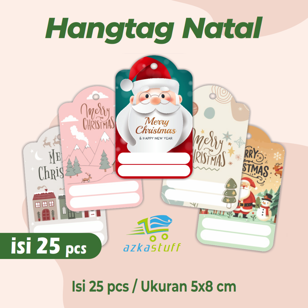 Jual HANGTAG NATAL - KARTU NATAL - CHIRSTMAS card | Shopee Indonesia