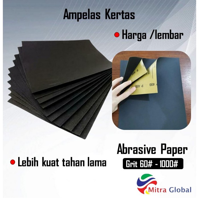 Jual AMPLAS TAIYO LEMBARAN HALUS KASAR SEMUA VARIAN / Amplas Hamplas ...