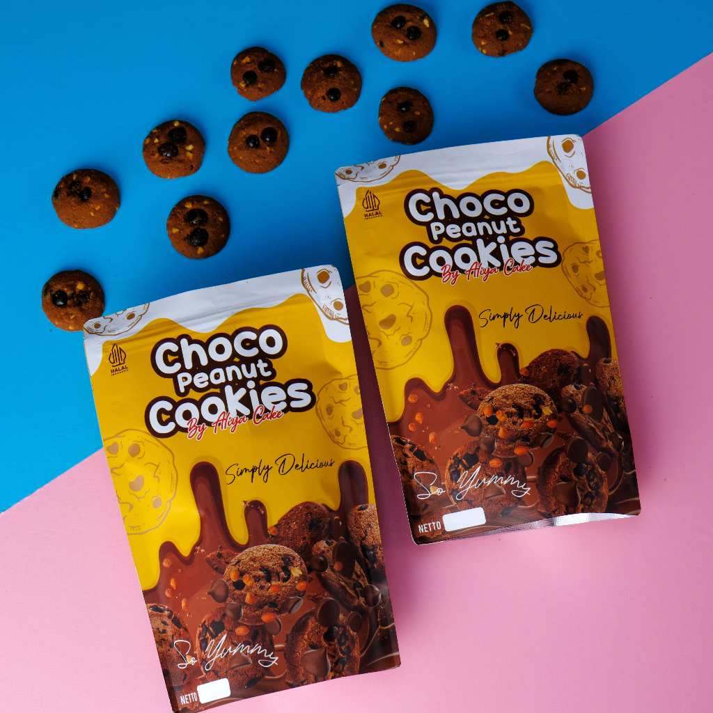 Jual CHOCO PEANUT COOKIES ALIYA CAKE | Shopee Indonesia