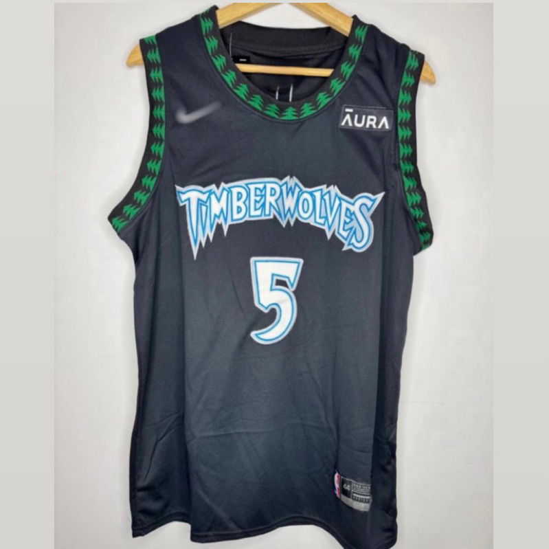 Jual JERSEY BAJU BASKET NBA MINNESOTA TIMBERWOLVES #5 ANTHONY EDWARDS ...