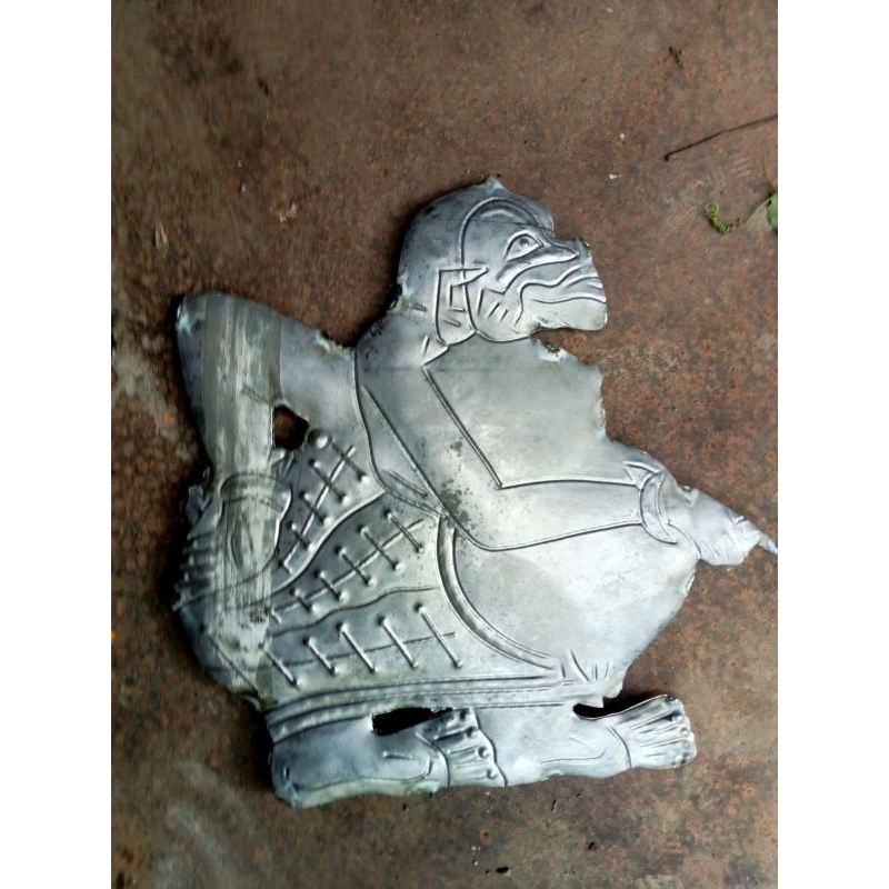 Jual ornamen pagar besi wayang semar 40x40 cm | Shopee Indonesia