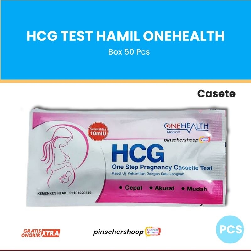 Jual Onehealth Test Kehamilan Casette Testpack Onehealth HCG Tes Hamil ...