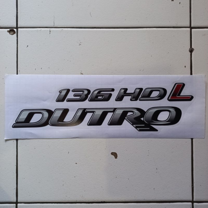 Jual STICKER ISUZU ELF NLR NMR DUTRO stiker tulisan isuzu elf nlr nmr ...