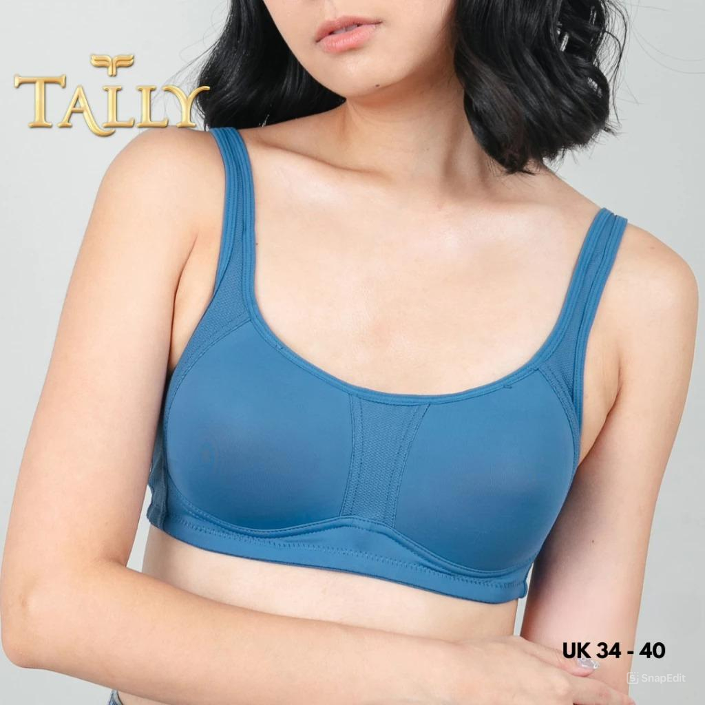 Jual Bh Bra Tally 1890 Cup B (34-40) Kait 3 Licin Berpori | Busa Tipis Tanpa Kawat |Kp | Shopee ...