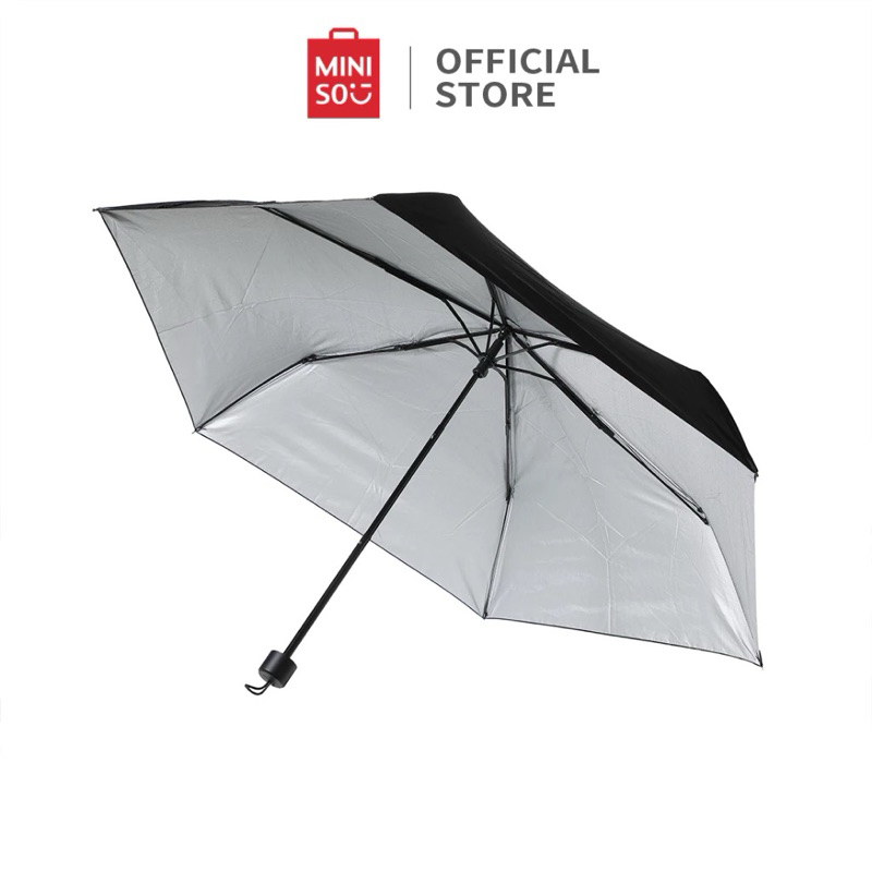 Jual COD BALI MINISO Umbrella Payung Miniso Payung Lipat Miniso Silver ...
