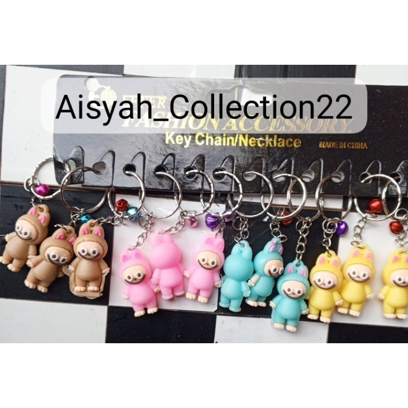 Jual Ganci Labubu / Gantungan Labubu The Monsters import Tanggung ...