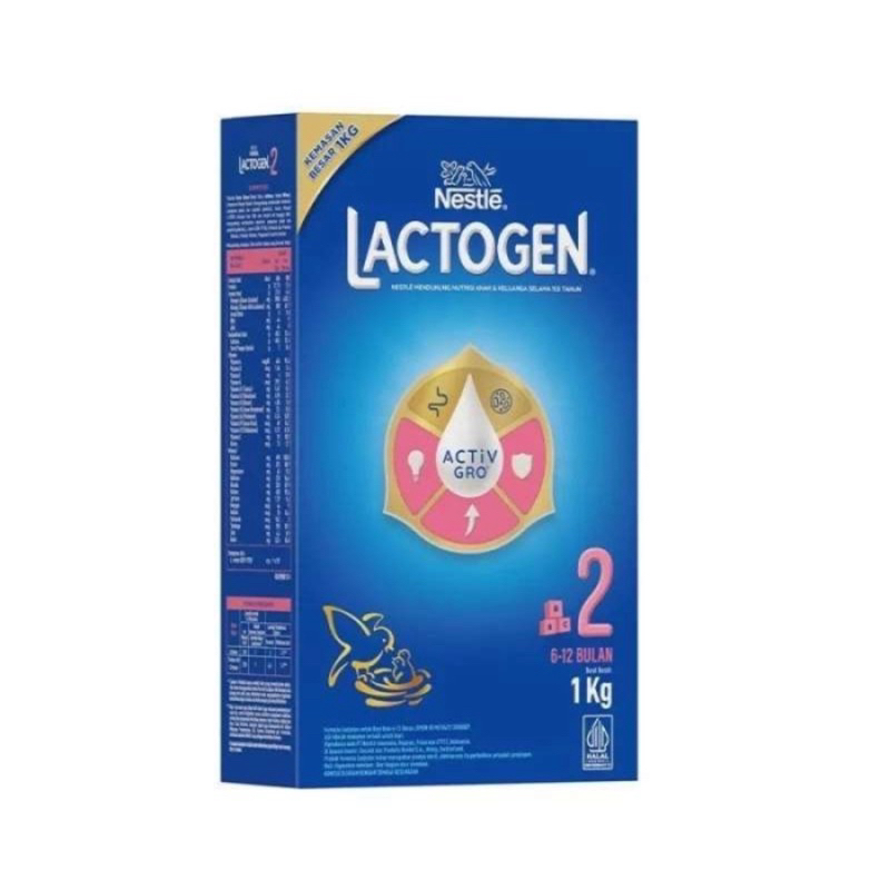 Jual LACTOGEN 1 dan 2 1KG | Shopee Indonesia
