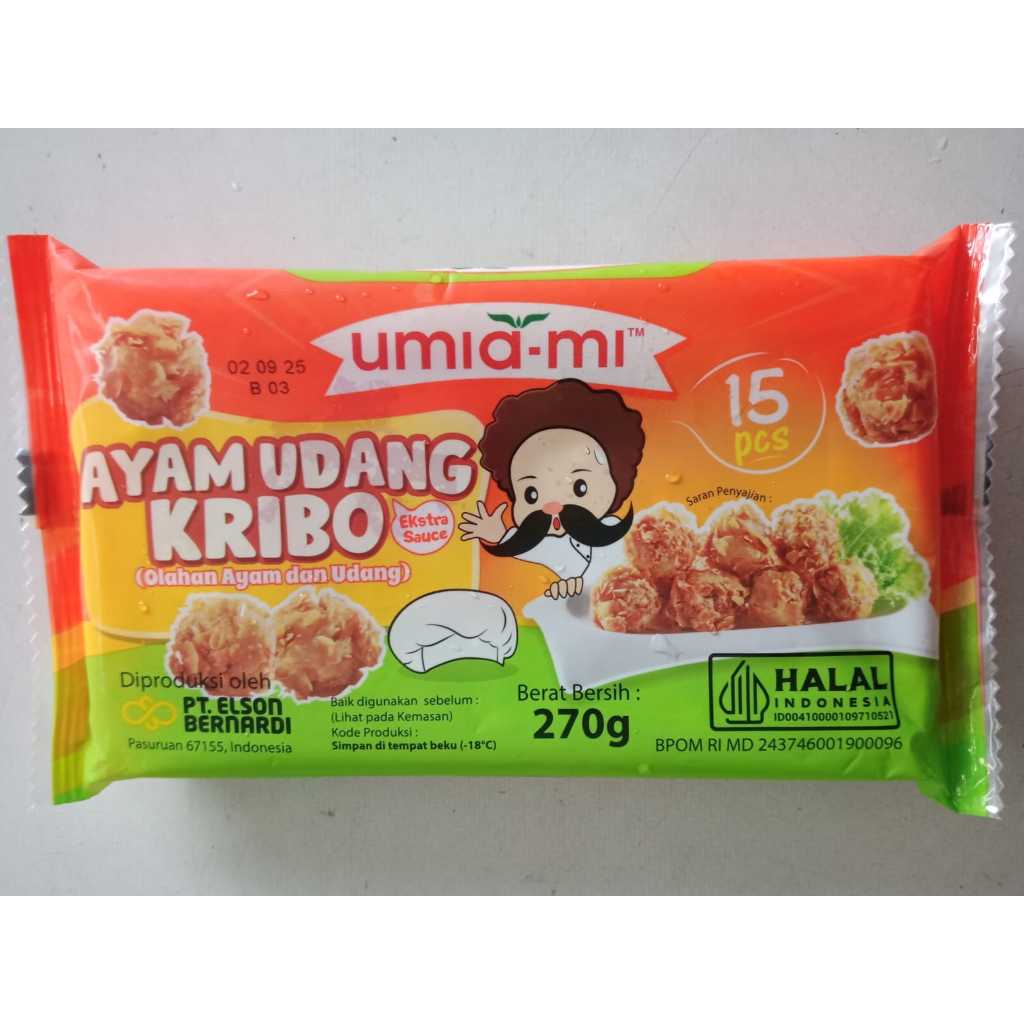 Jual Umiami Ayam Udang Kribo 270 gram | Shopee Indonesia