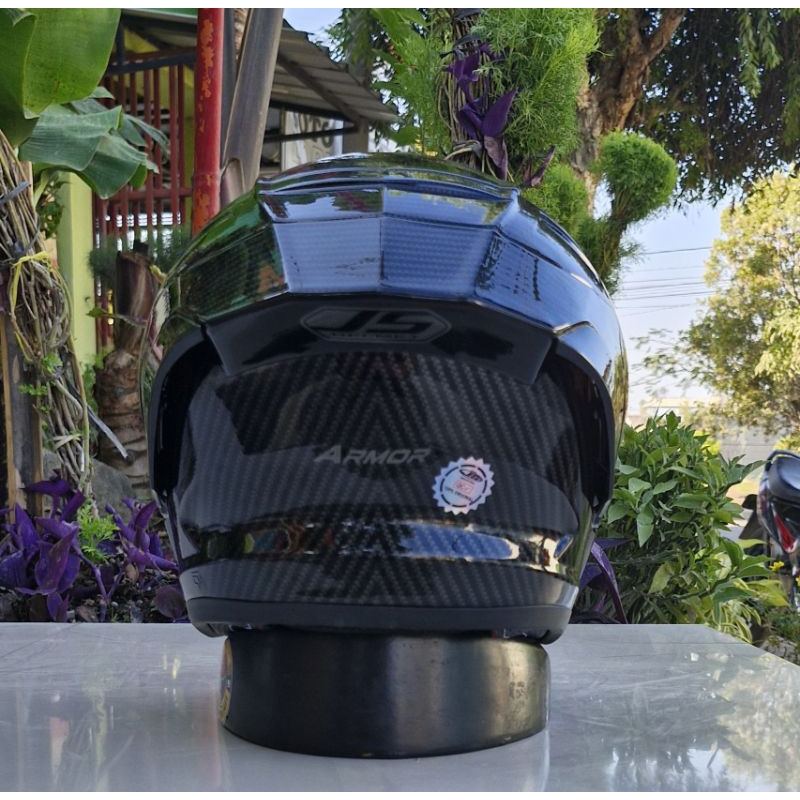 Jual helm js armor carbon | Shopee Indonesia