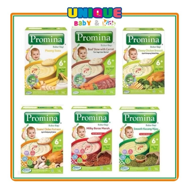 Jual Promina Bubur Bayi 6+ 120 g All variant | Shopee Indonesia