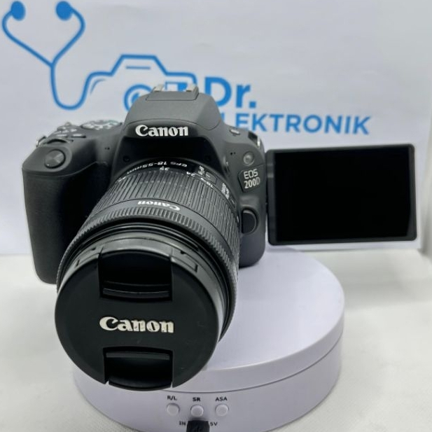 Jual Kamera DSLR Canon EOS 200d + 18-55mm IS STM / Kiss x9 / Rebel Sl2 ...