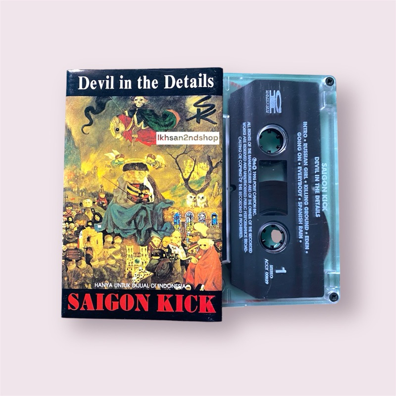 Jual Kaset Pita Saigon Kick - Devil In The Details | Shopee Indonesia