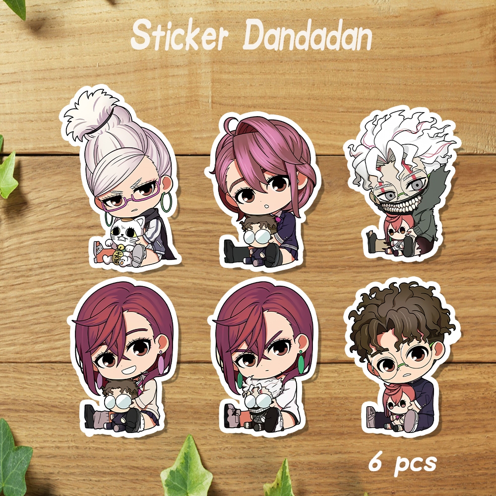 Jual Sticker Anime Dandadan / Stiker Pack Momo Ayase Dan Da Dan ...