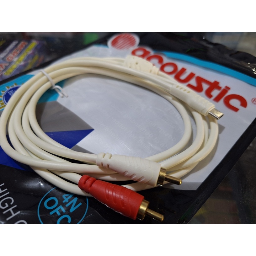 Jual KABEL RCA CONVERTER TIPE C TO RCA ACOUSTIC KUALITAS BAGUS | Shopee ...