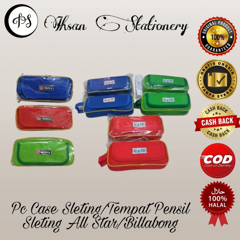 Jual Tempat Pensil/Pensil Case Billabong/All Star Besar (1 Pcs ...