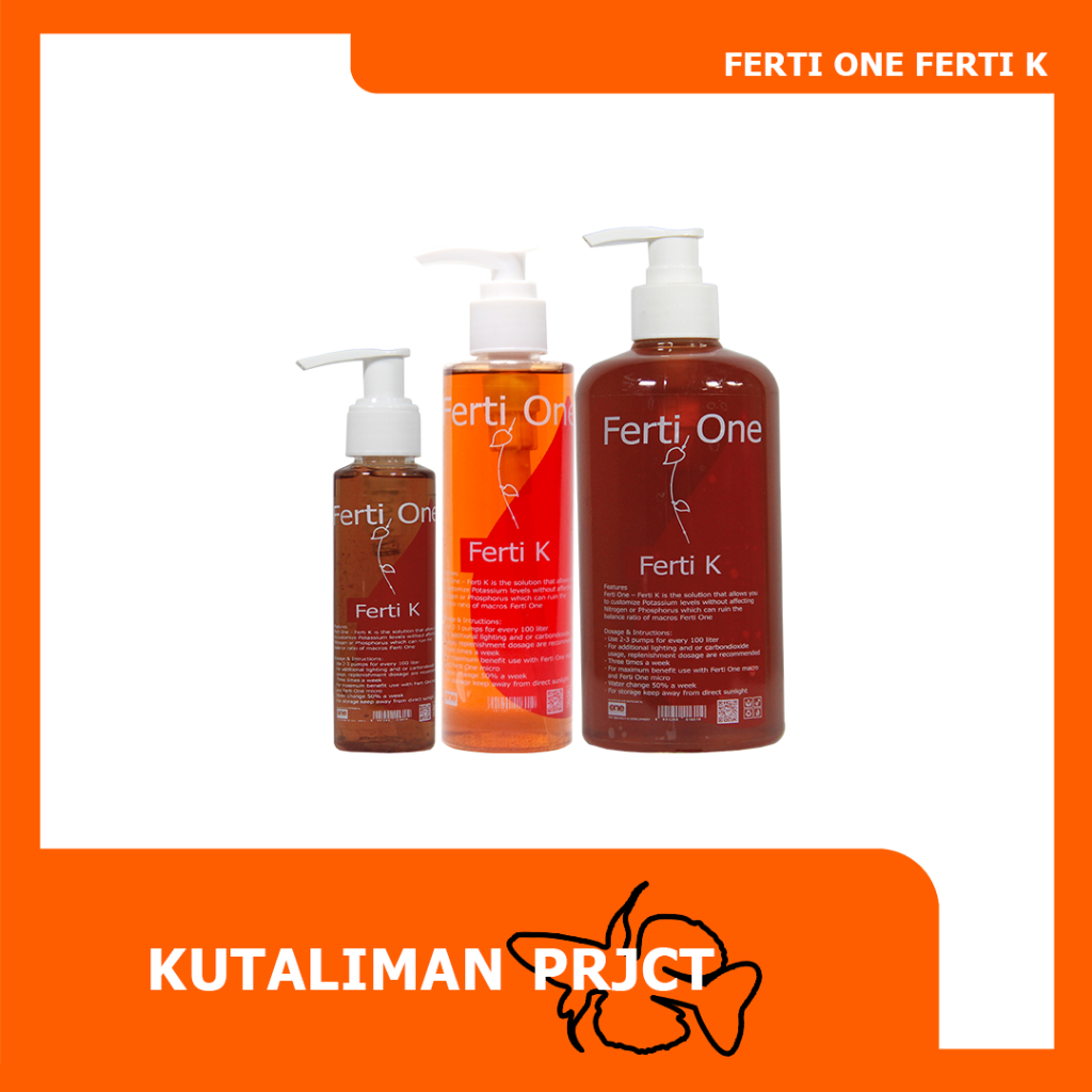 Jual FERTI ONE FERTI K - Pupuk Cair Aquarium Aquascape One Riset ...