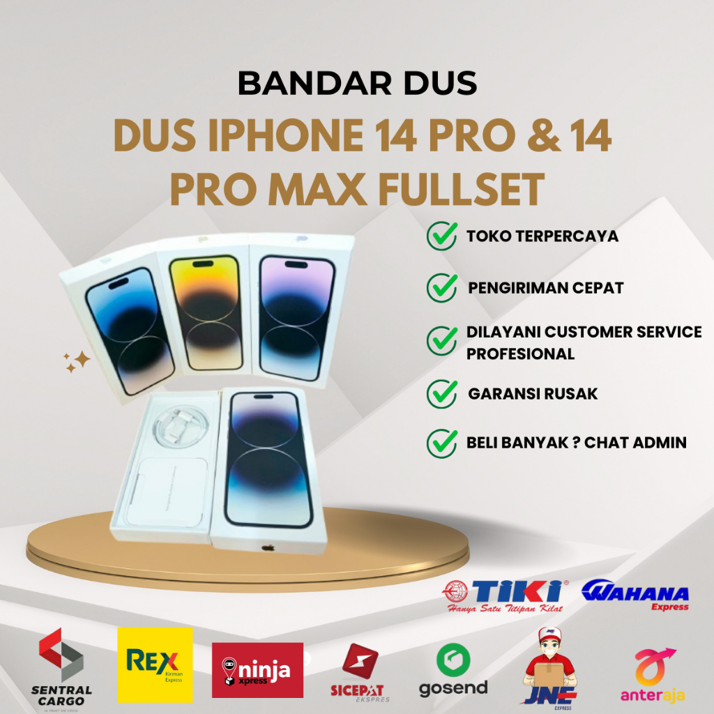 Jual Dus Box Kotak Iph 14 PRO/P.MAX Full Set | Shopee Indonesia