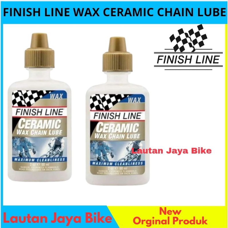 Jual FINISH LINE CERAMIC WAX CHAIN LUBE 4.0Z 120 ML | Shopee Indonesia