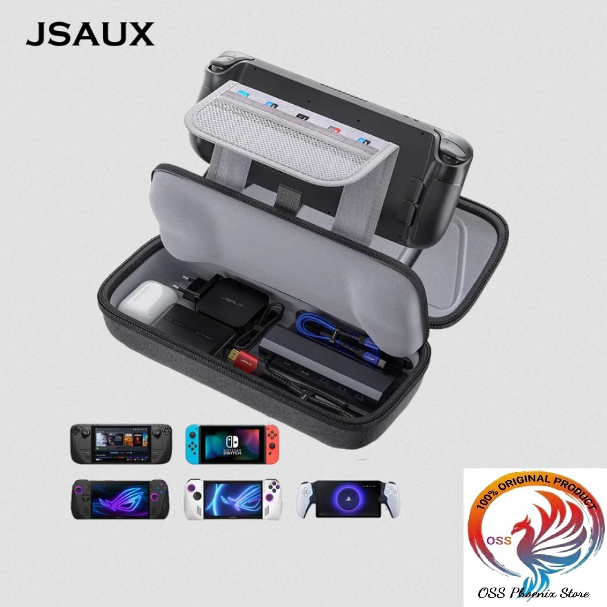Jual Tas Gaming JSAUX Upgraded Carrying Case BG0106X for ROG Ally and ...
