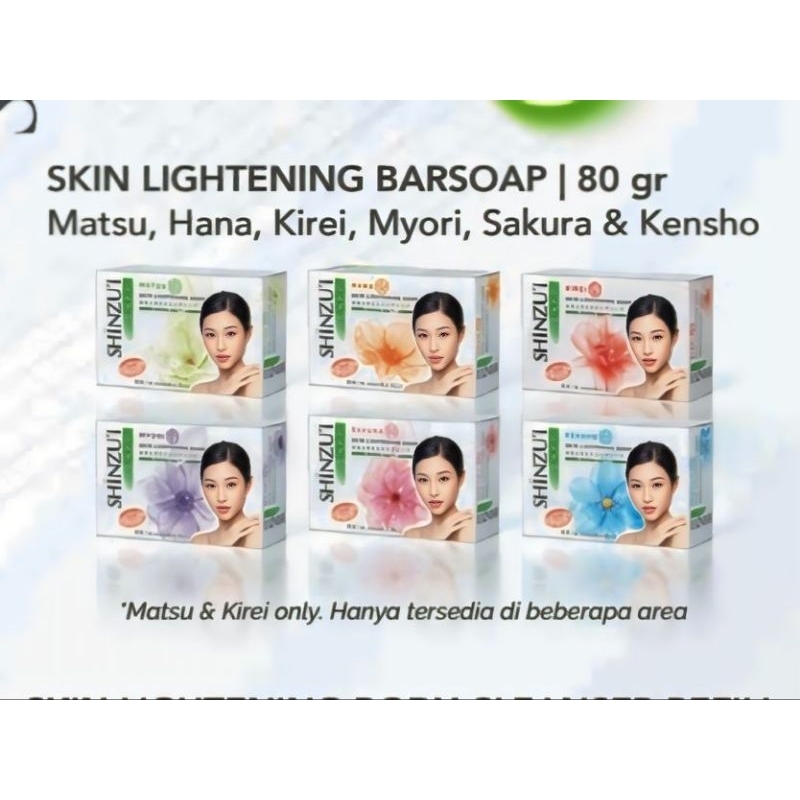 Jual PAKET HEMAT ISI 6 [80gr] Shinzui bar soap. | Shopee Indonesia