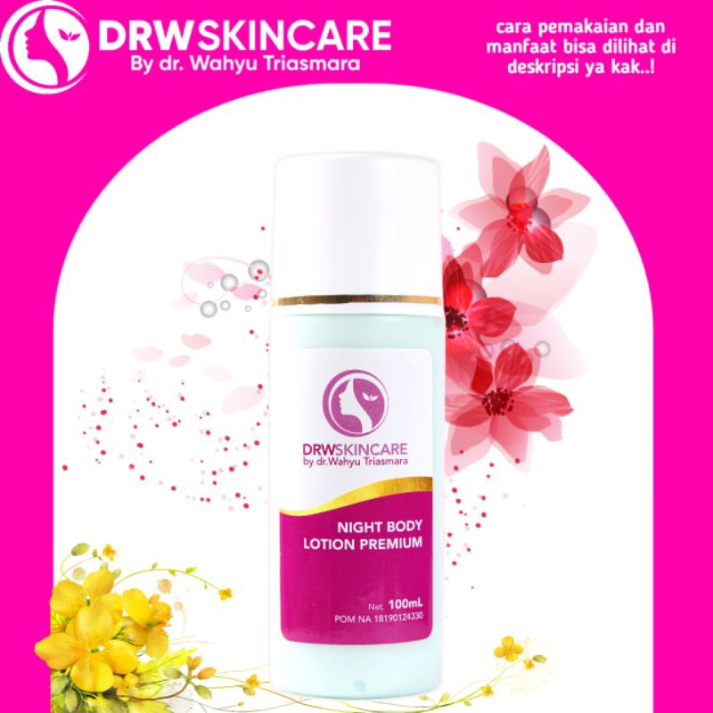 Jual NIGHT BODY LOTION PREMIUM DRWSKINCARE ( Body Lotion Malam ...