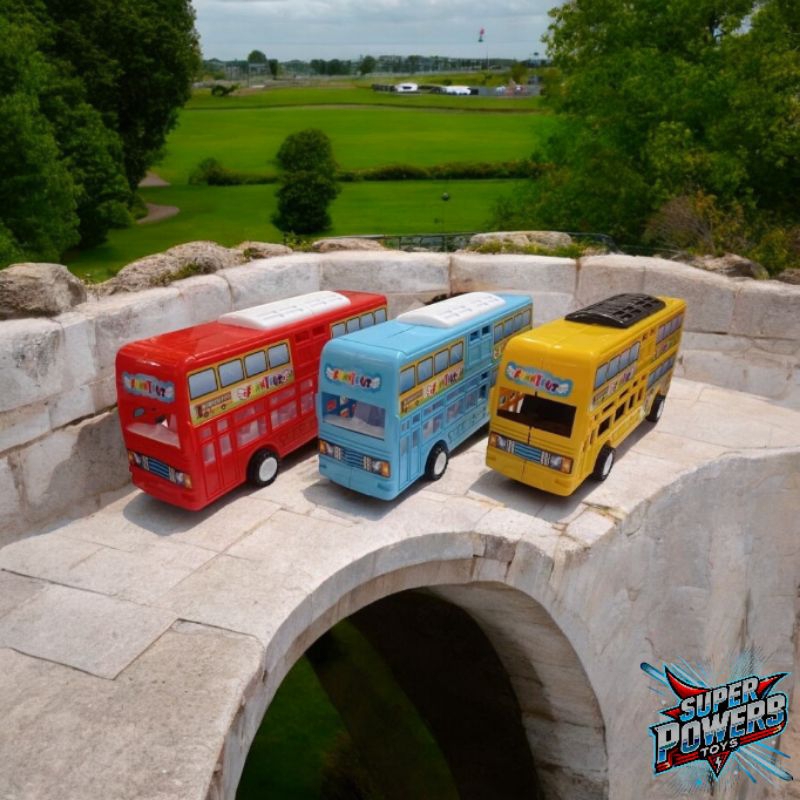 Jual Mainan Anak Mobil Bus 2 Tingkat / Mainan mobil-mobilan Anak Bis 2 ...