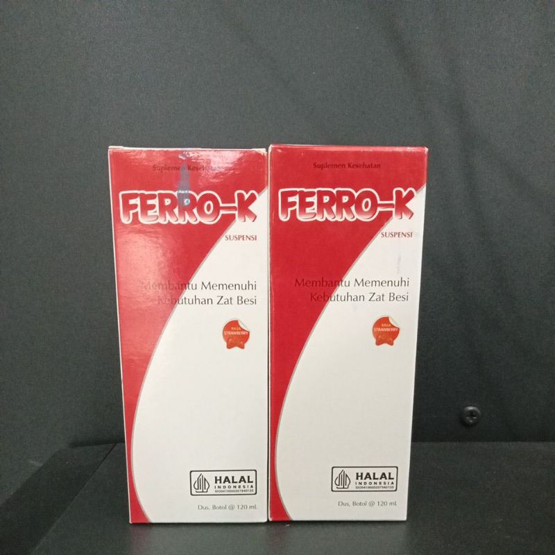 Jual Ferro - K syr 120ml | Shopee Indonesia
