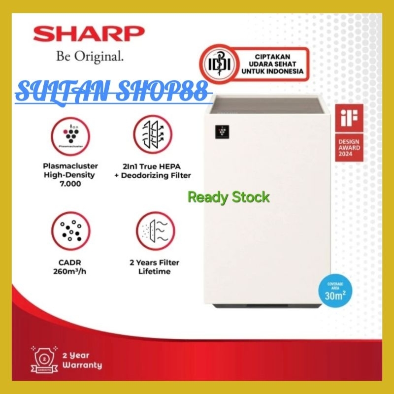Jual SHARP AIR PURIFIER FPS40YT PLUSMA CLUSTER (30 M2) HEPA FILTER PUREFIT MINI SERIES I AIR ...