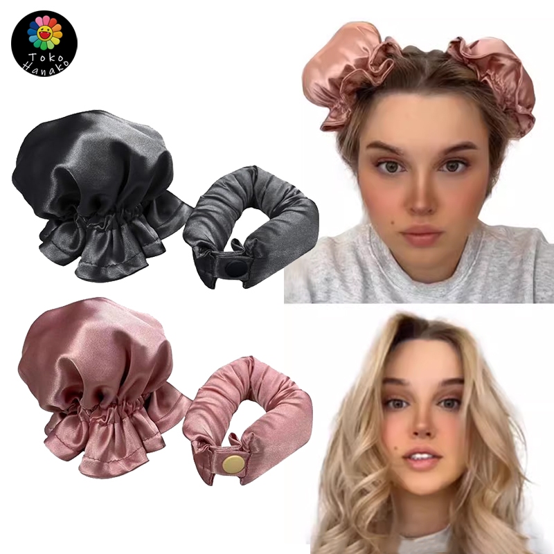 Jual 2 Set Pengeriting Rambut Tanpa Catokan Rambut Keriting Rambut ...