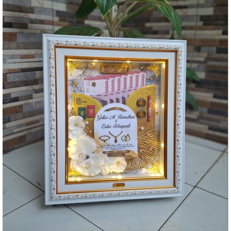 Jual Mahar pernikahan MODERN | Binkai Dobel Linen Model Ukir Desain ...
